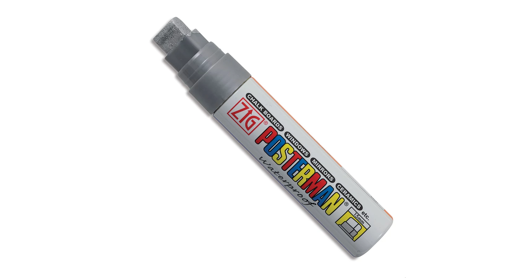 ZIG Sign Posterman Big & Broad Metallic Silver (PMA-120-MT102) - fémes ...